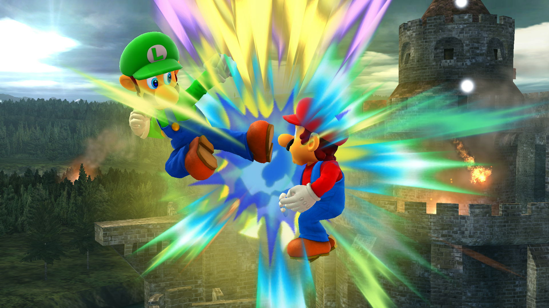 Saturated Mario [Super Smash Bros. (Wii U)] [Mods]