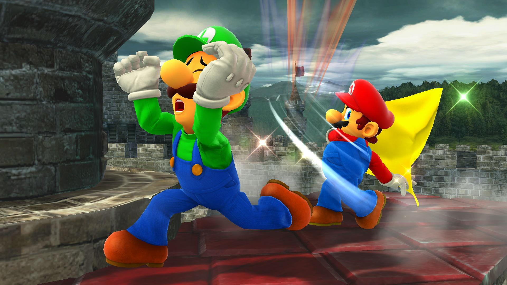 Saturated Mario [Super Smash Bros. (Wii U)] [Mods]