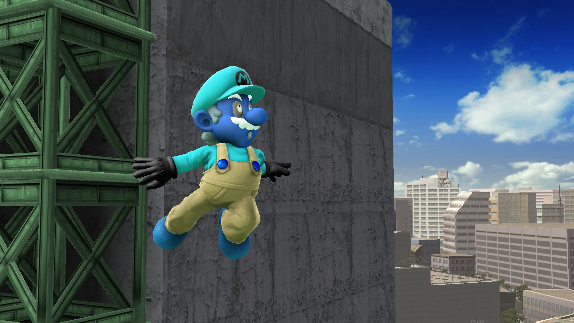 Inverted Mario (+N64 Mario) [Super Smash Bros. (Wii U)] [Mods]