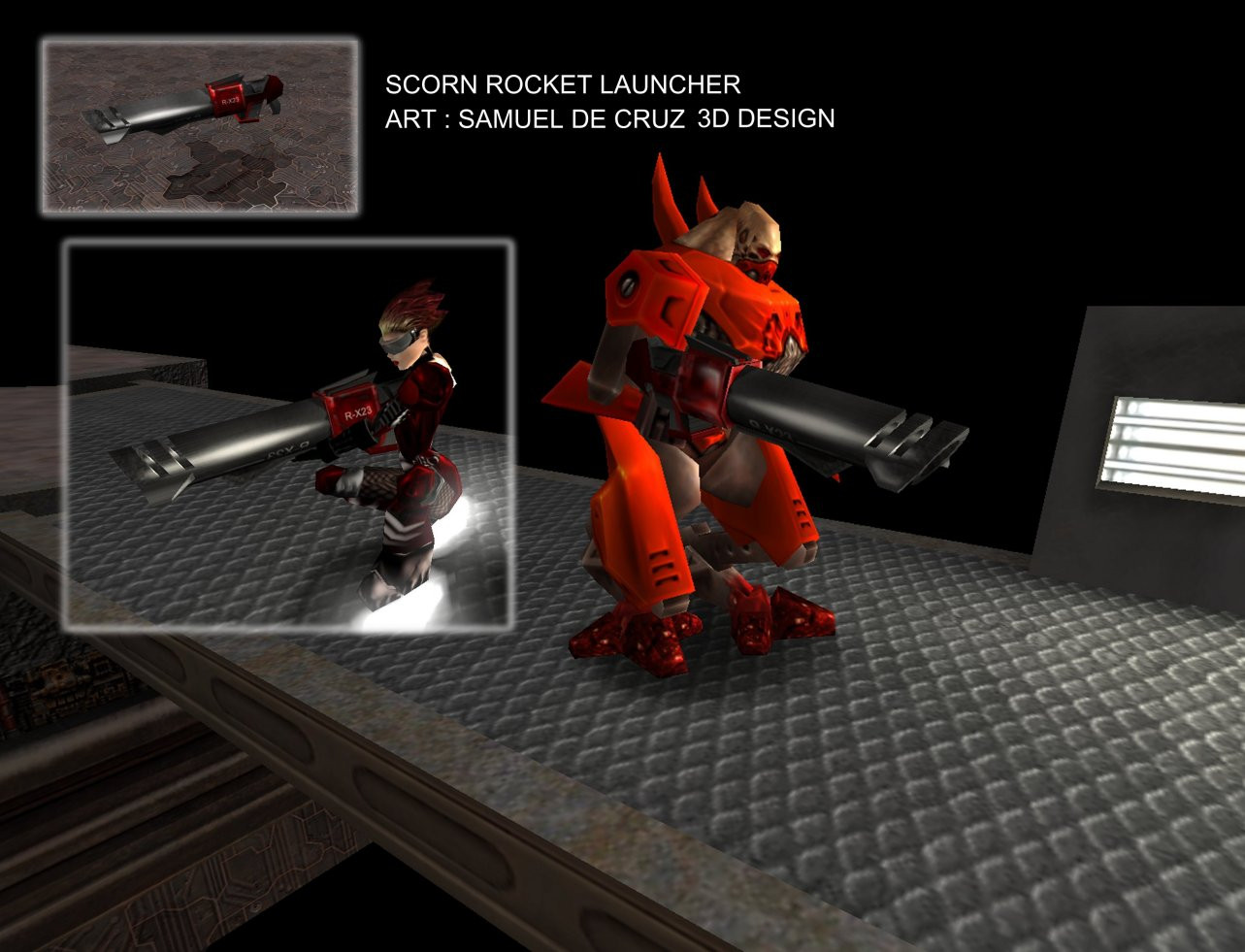 Rocket Launcher (new model) - Scorn Mod for Quake III: Arena | Q3 Mods