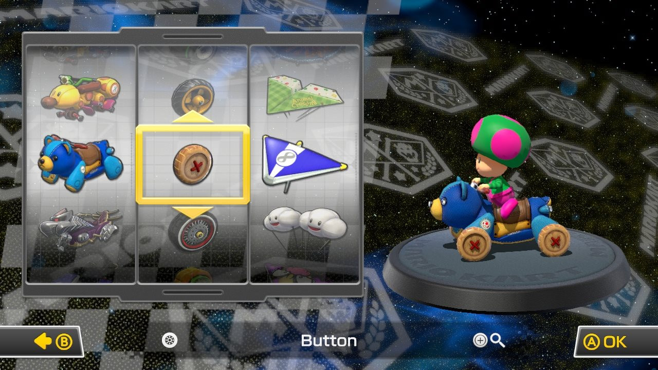 Kisekae Toad Texture Mod for Mario Kart 8 | MK8 Mods