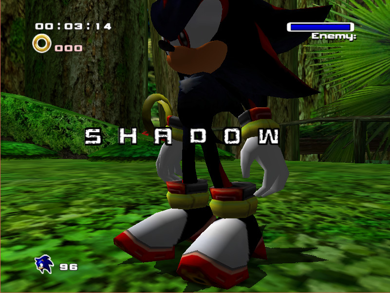 Shadow The Hedgehog Character Font Mod for Sonic Adventure 2 | SA2 Mods