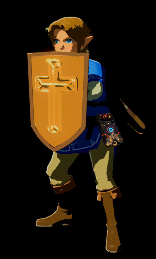 Adventure of Link Cross Shield by Issuelink Mod for The Legend of Zelda ...