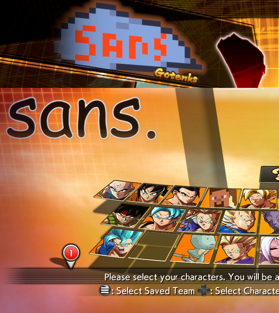 sans. Mod for Dragon Ball FighterZ | DB:FZ Mods