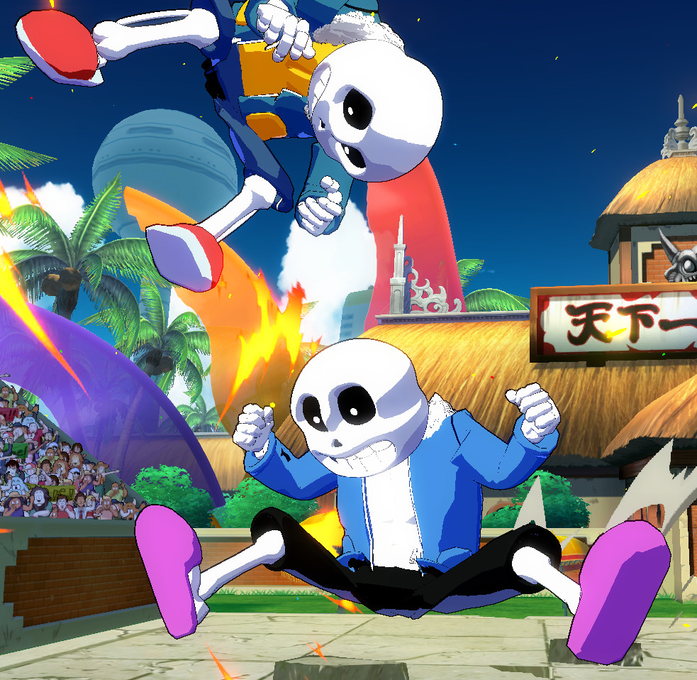 sans. Mod for Dragon Ball FighterZ | DB:FZ Mods
