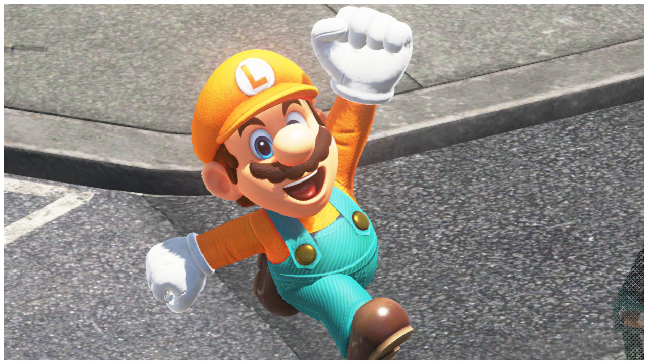 Luigi Orange Smash Alt Mod for Super Mario Odyssey | SMO Mods