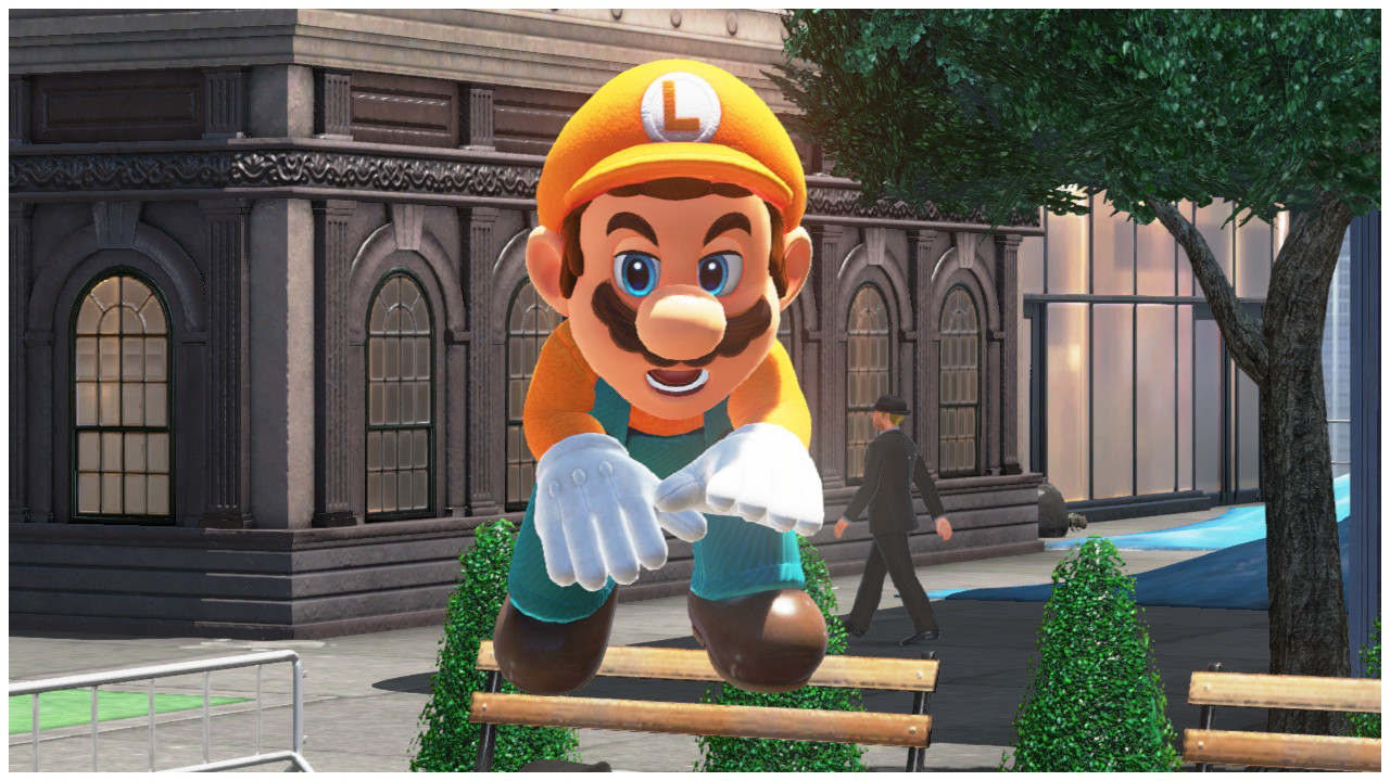 Luigi Orange Smash Alt Mod for Super Mario Odyssey | SMO Mods