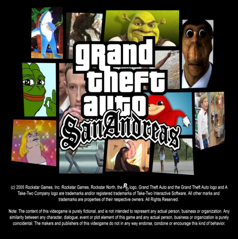 GTA SA MEME PACK Grand Theft Auto San Andreas Mods 