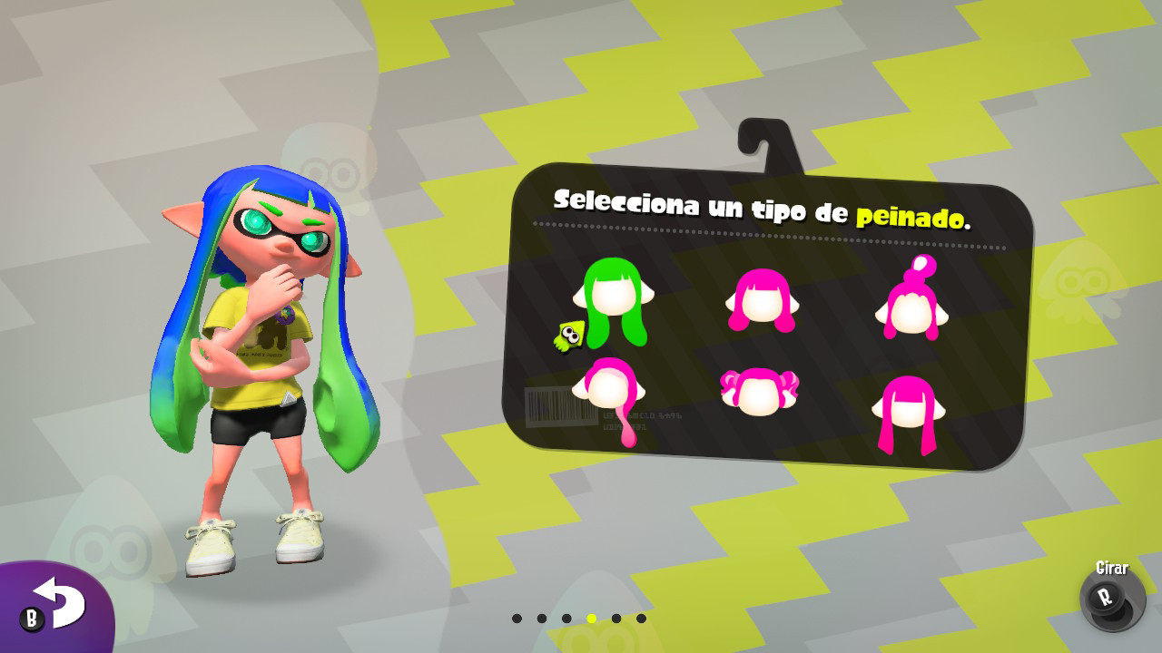 Inkling Girl Hair Sanitized [Splatoon 2] [Mods]