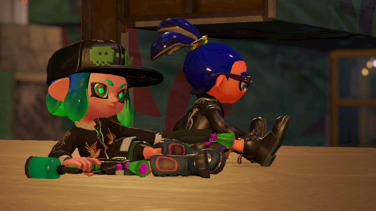 Inkling Girl Hair Sanitized [Splatoon 2] [Mods]