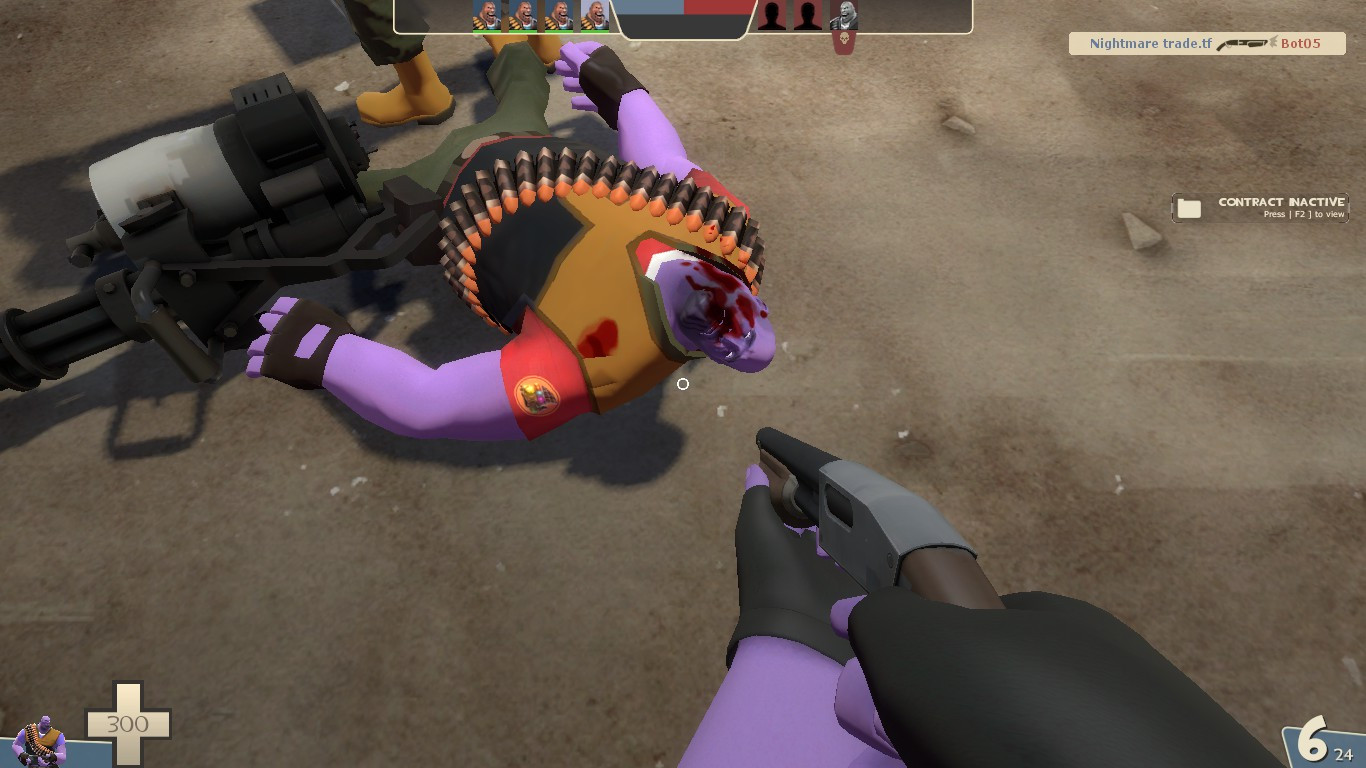 Heavy but looks like the purple boi from IW [Team Fortress 2] [Mods]