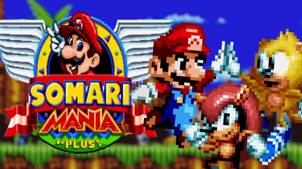 Somari Mania Plus Mod for Sonic Mania | SM Mods