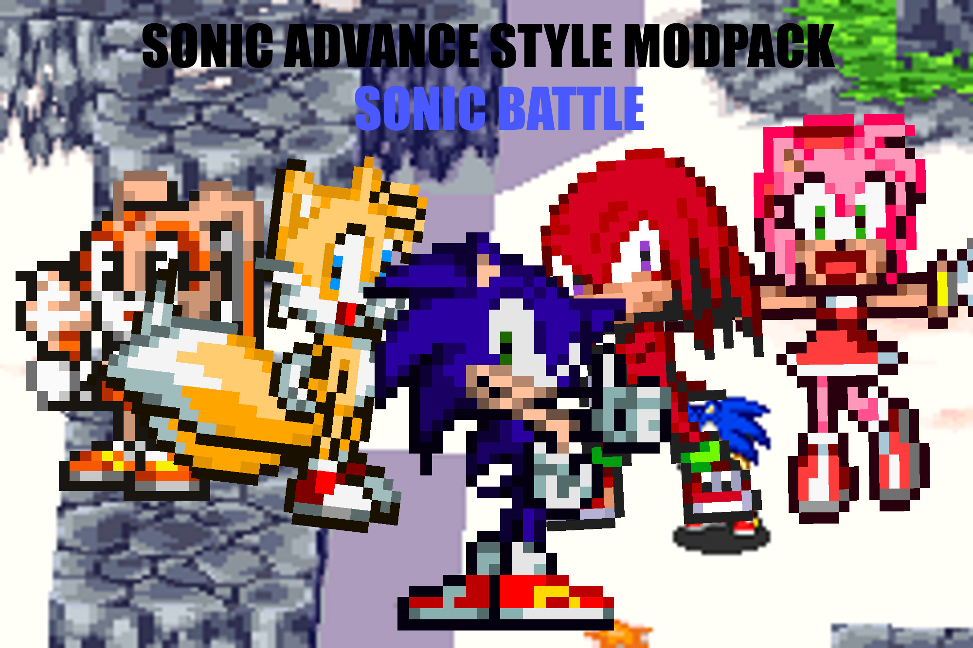 Sonic Advance Movestyles in Sonic Battle! Mod for Sonic Battle | SB Mods