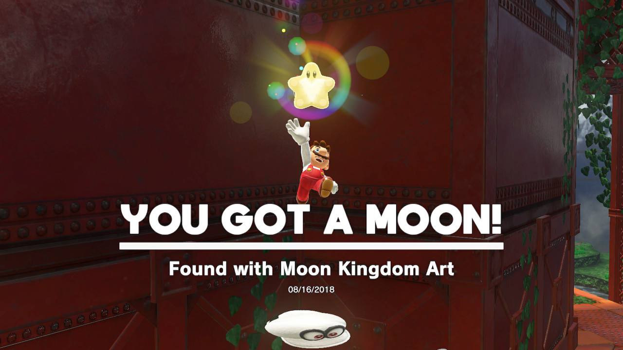Beanstar over Moon Mod for Super Mario Odyssey | SMO Mods