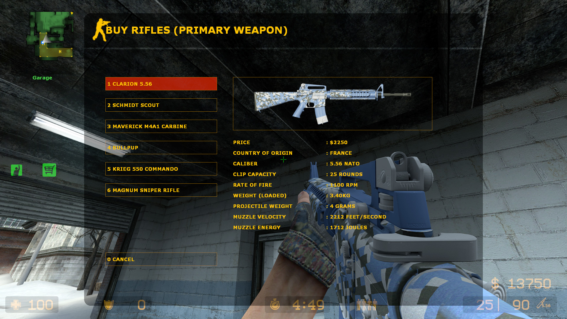 clean & dirty m16's Mod for Counter-Strike: Source | CS:S Mods