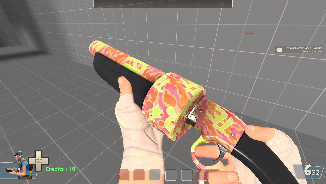 Psychedelic Slugger Mk.II War Paint Mod for Team Fortress 2 | TF2 Mods