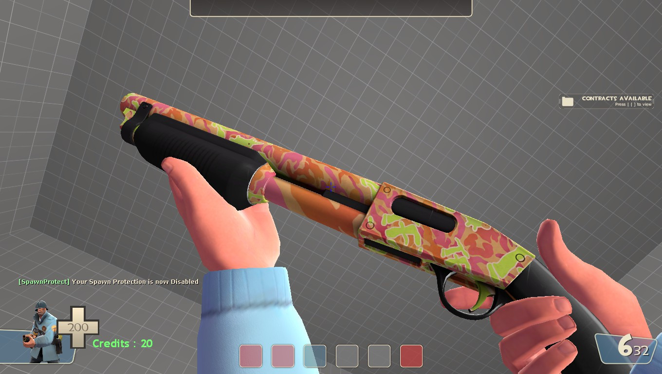 Psychedelic Slugger Mk.II War Paint Mod for Team Fortress 2 | TF2 Mods
