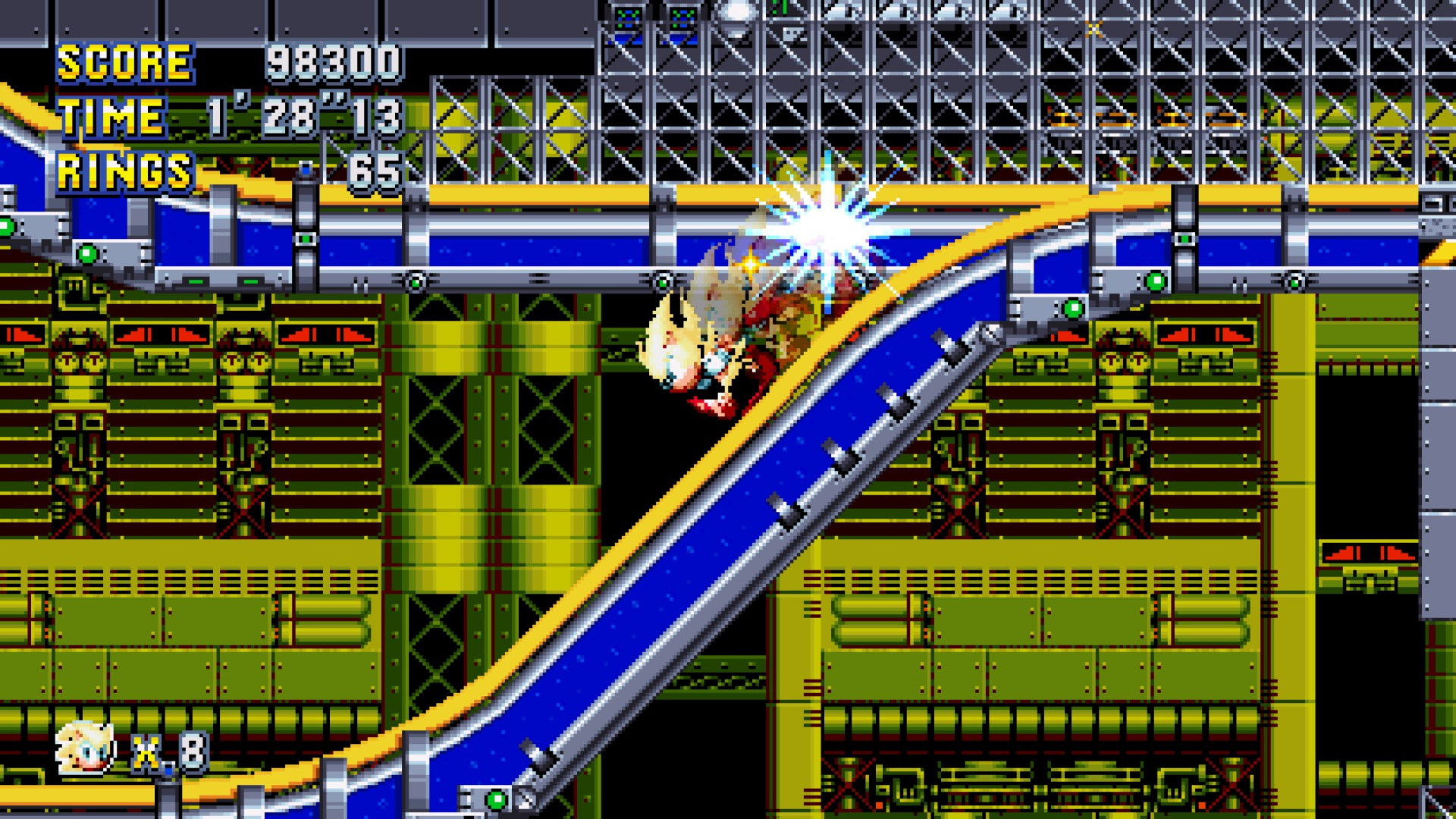 Super Sonic Grounded Mod for Sonic Mania | SM Mods