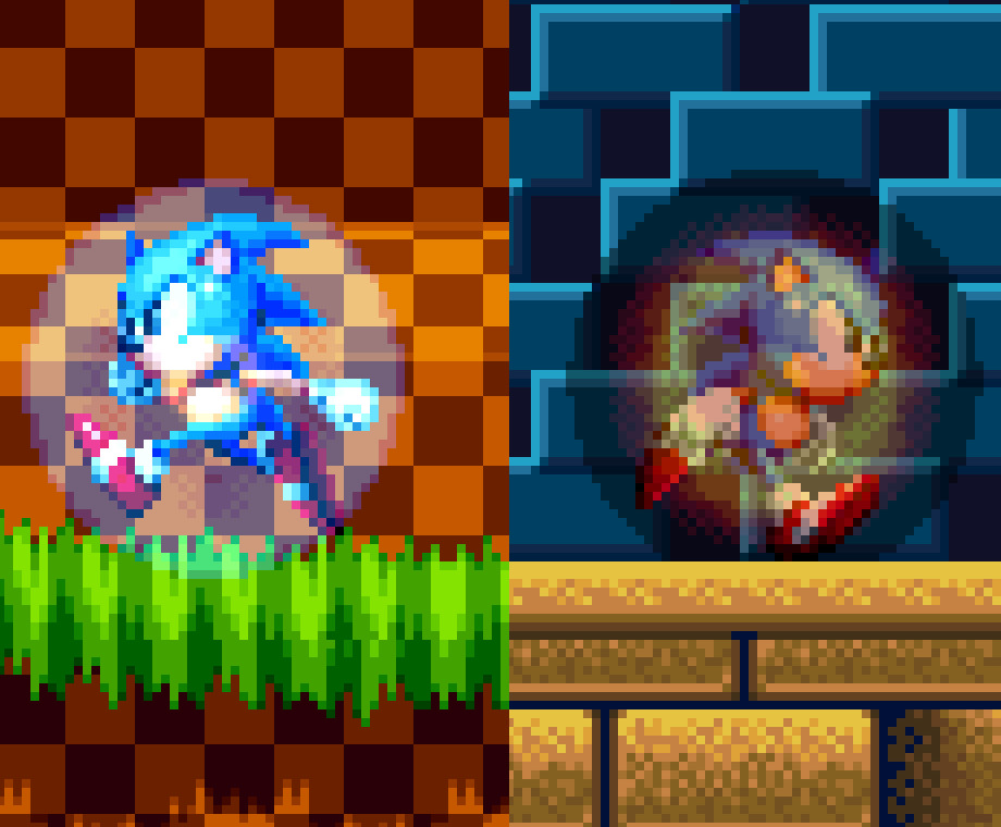 Sonic 3D Blast Shields Mod for Sonic Mania | SM Mods
