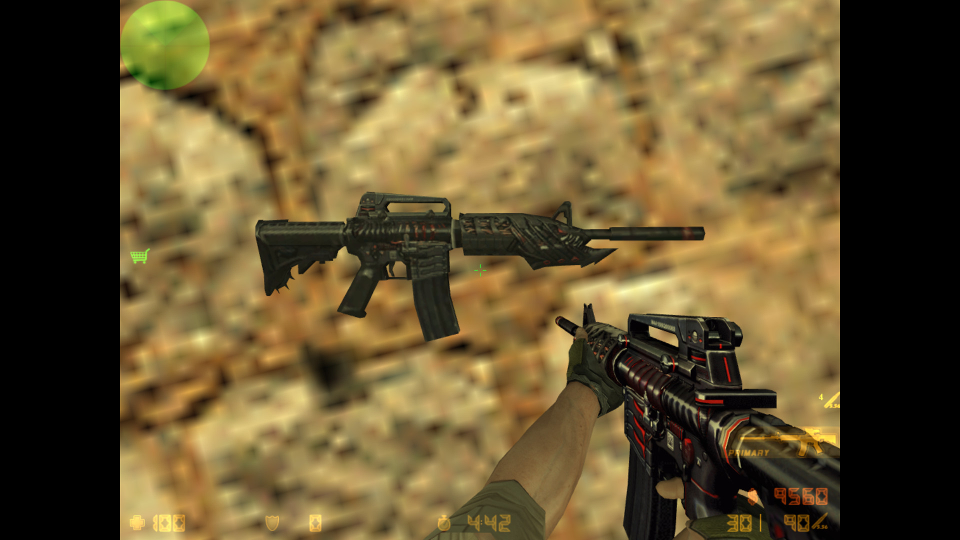 M4A1-S Born Beast Mod for Counter-Strike 1.6 | CS1.6 Mods