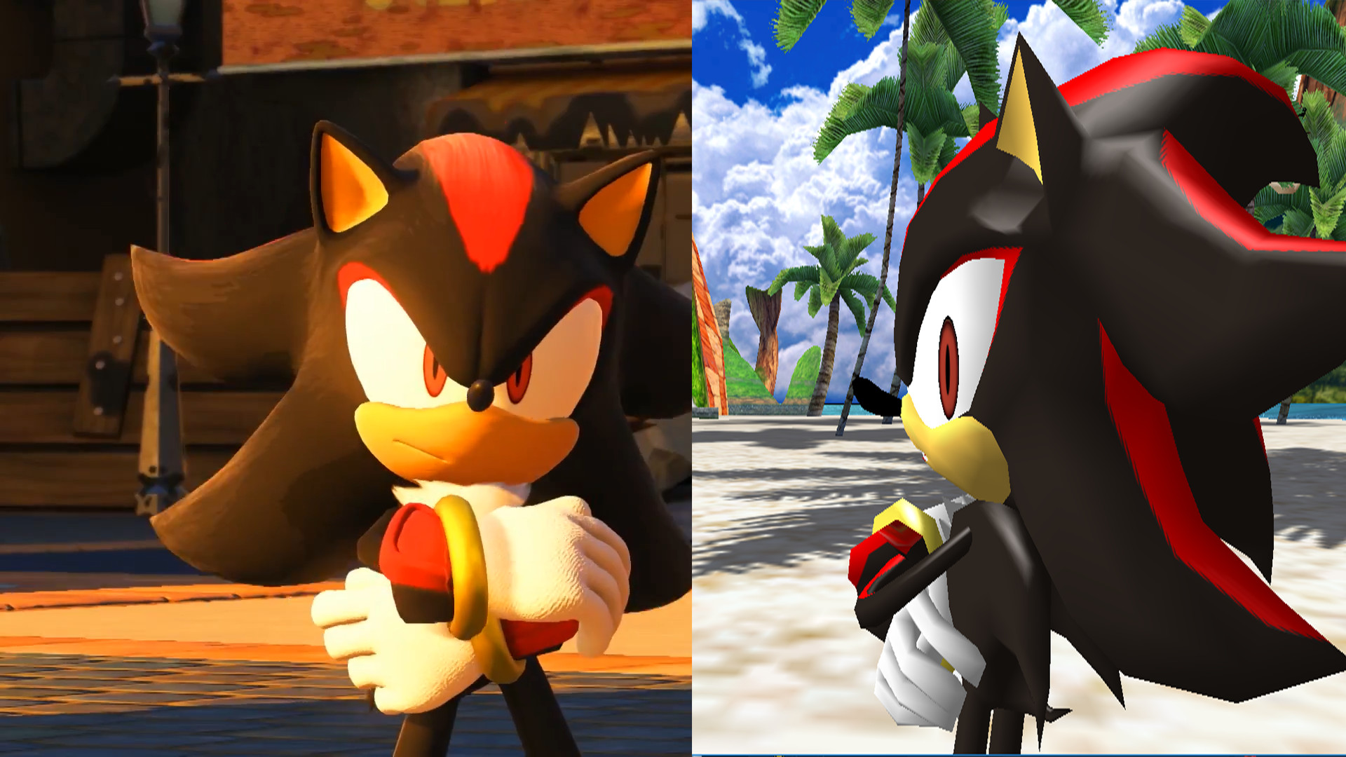 Fake Shadow from Sonic Forces [Sonic Heroes] [Mods]