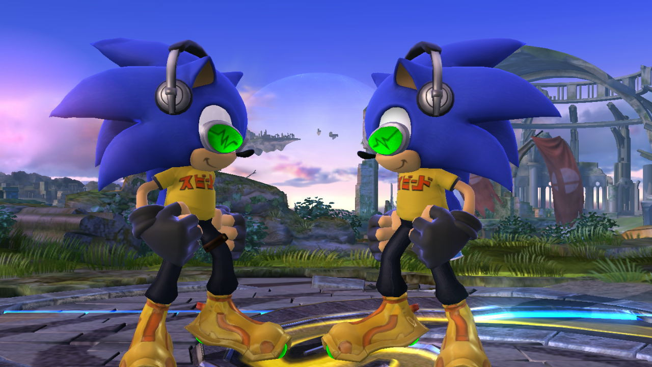 Jet Set Sonic [Super Smash Bros. (Wii U)] [Mods]