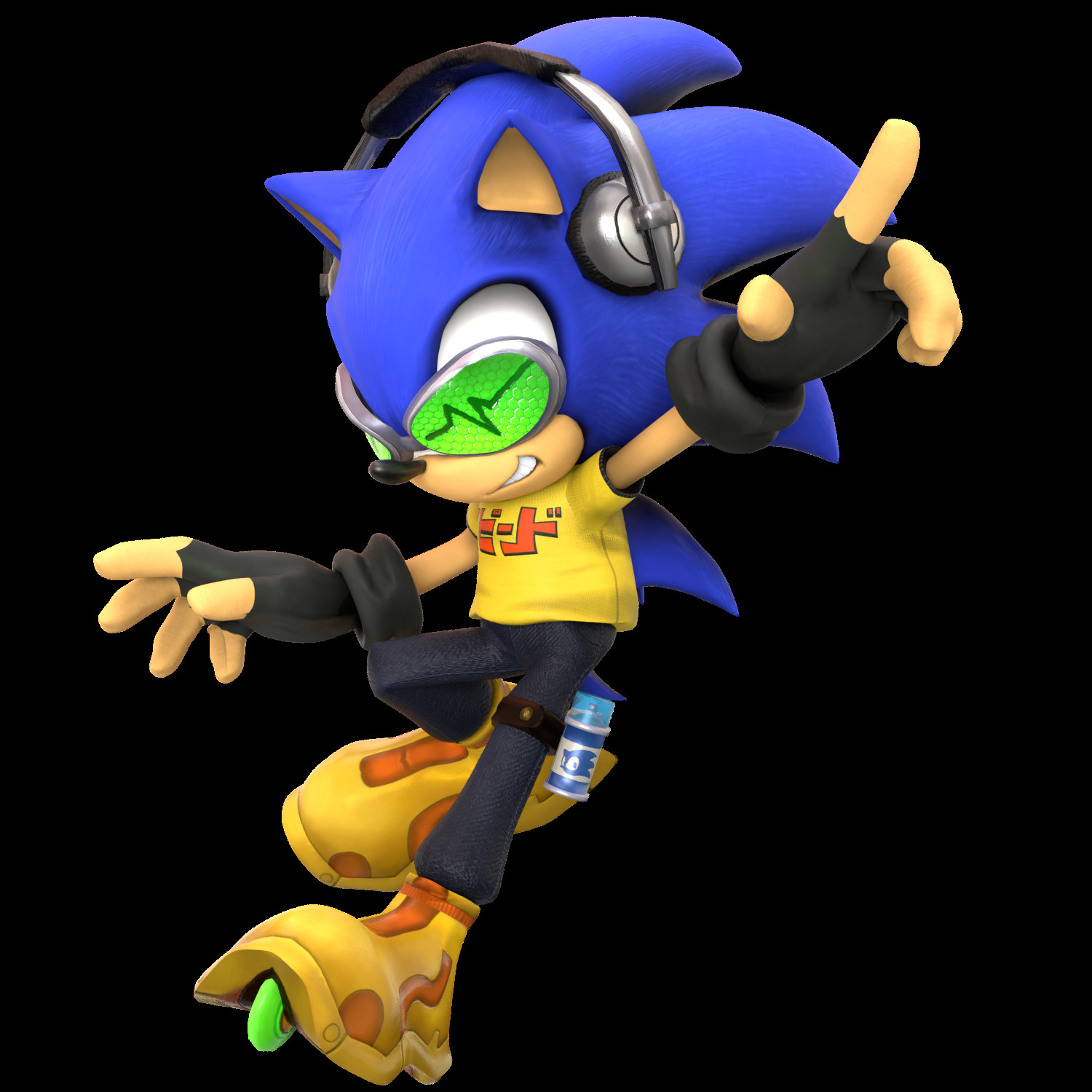 Jet Set Sonic [Super Smash Bros. (Wii U)] [Mods]