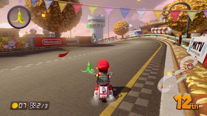 Autumn Mario Circuit Mod for Mario Kart 8 | MK8 Mods