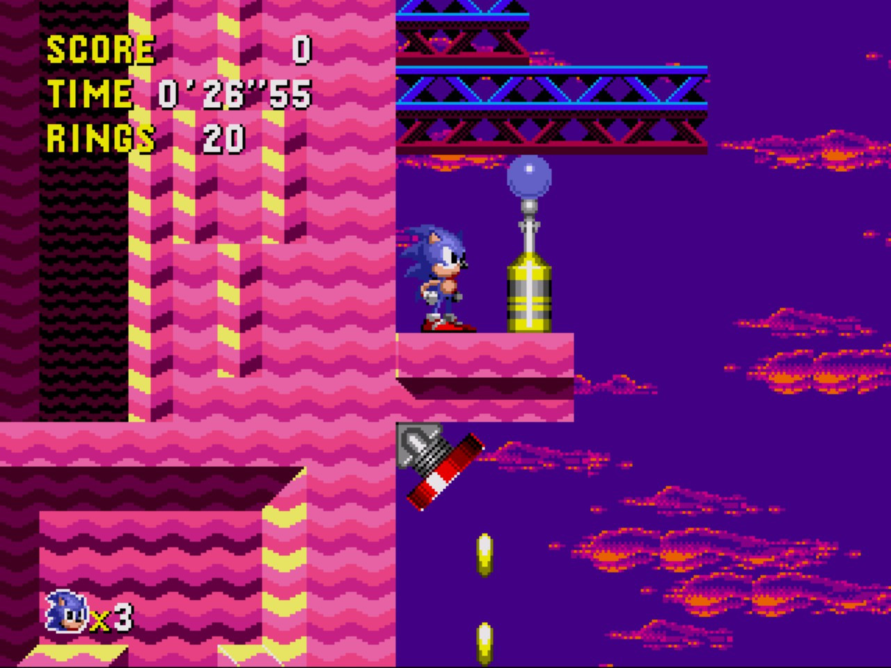 Sonic 1 checkpoints [Sonic CD (2011)] [Mods]