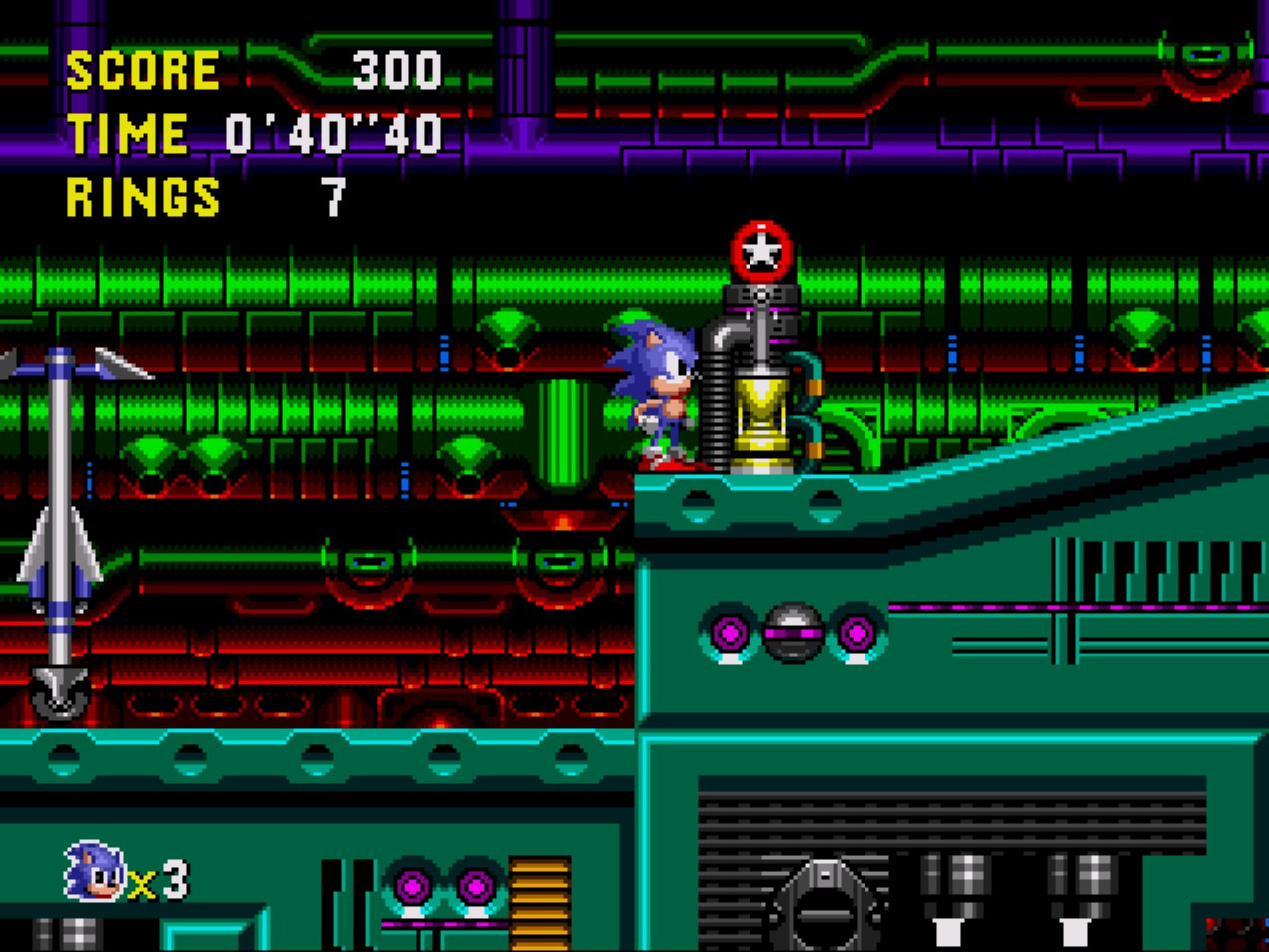 Sonic 2 Checkpoints Mod for Sonic CD (2011) | SCD Mods