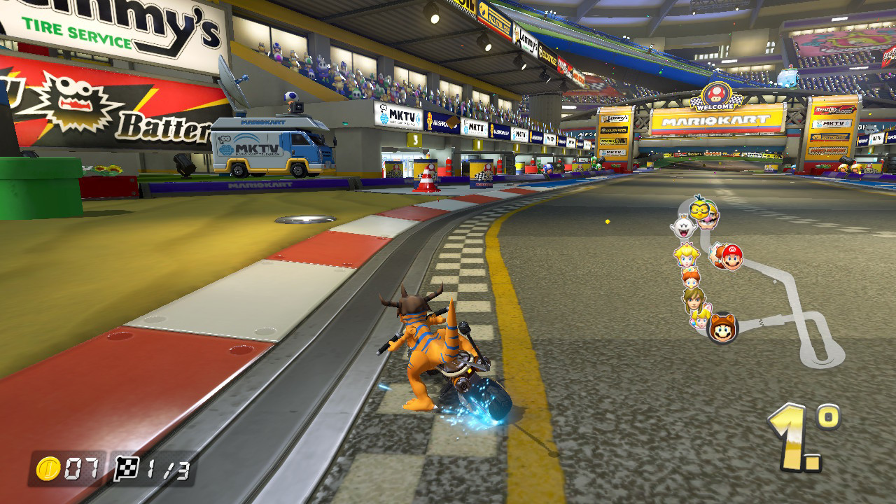 Greymon in MK8D Mod for Mario Kart 8 Deluxe | MK8D Mods