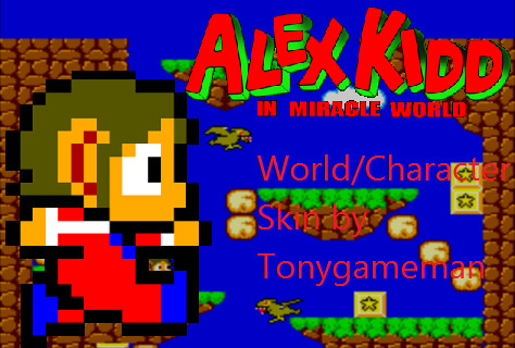Alex Kidd in Miracle World Skin Pack (1.8) Mod for Boll Deluxe | BDX Mods