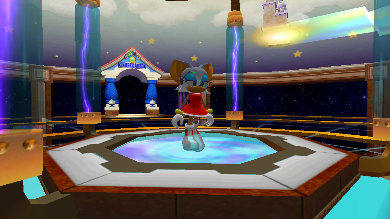 Rouge in Amy's Outfit Mod for Sonic Adventure 2 | SA2 Mods