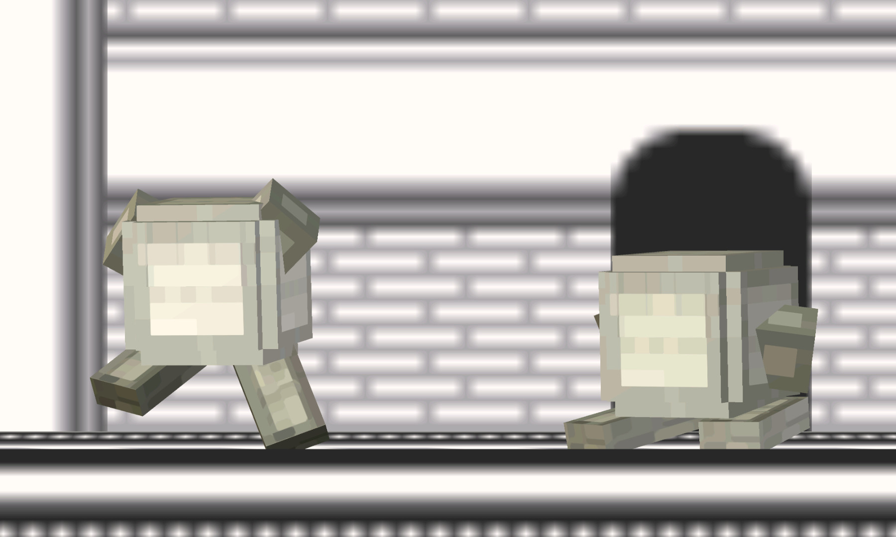 Minecraft Kirby [Super Smash Bros. (3DS)] [Mods]