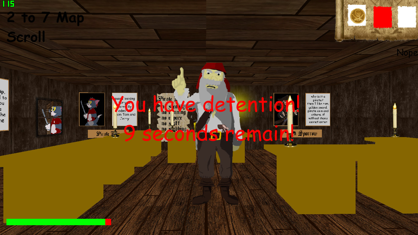 Pirates Basics Pre-Release 3 Update Mod for Baldi's Basics | Baldi Mods