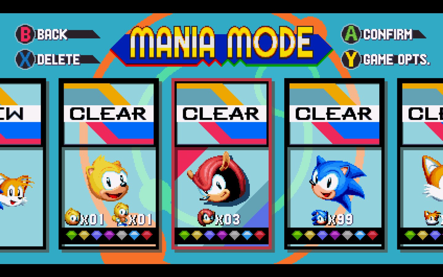 Improved Mighty & Ray Icons Mod for Sonic Mania | SM Mods