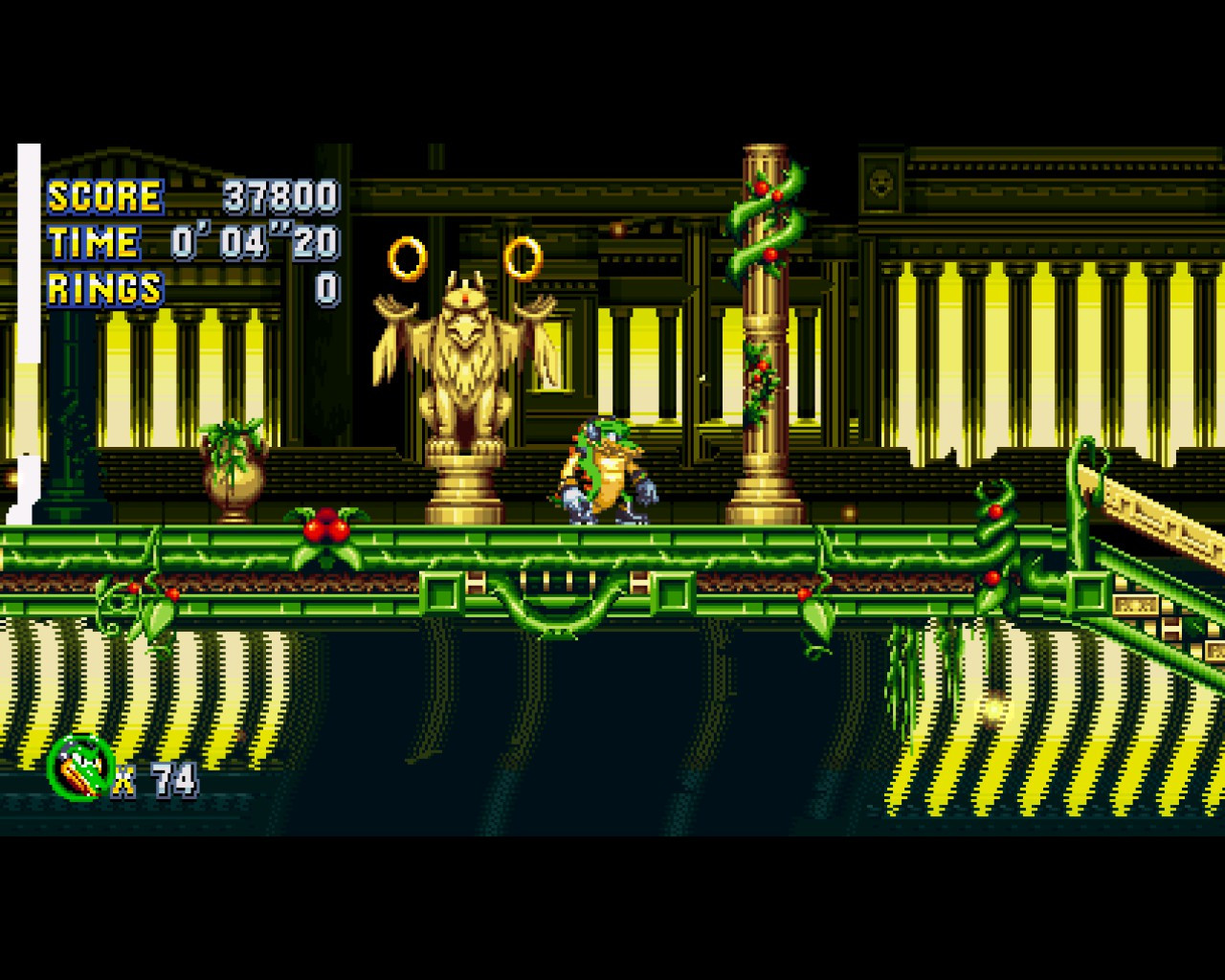 Vector The Crocodile In Sonic Mania Mod for Sonic Mania | SM Mods