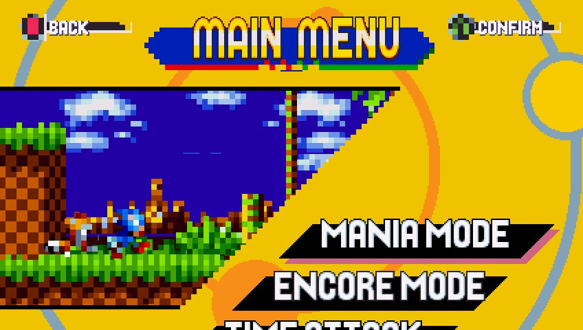 Mosaic Mania Mod for Sonic Mania | SM Mods