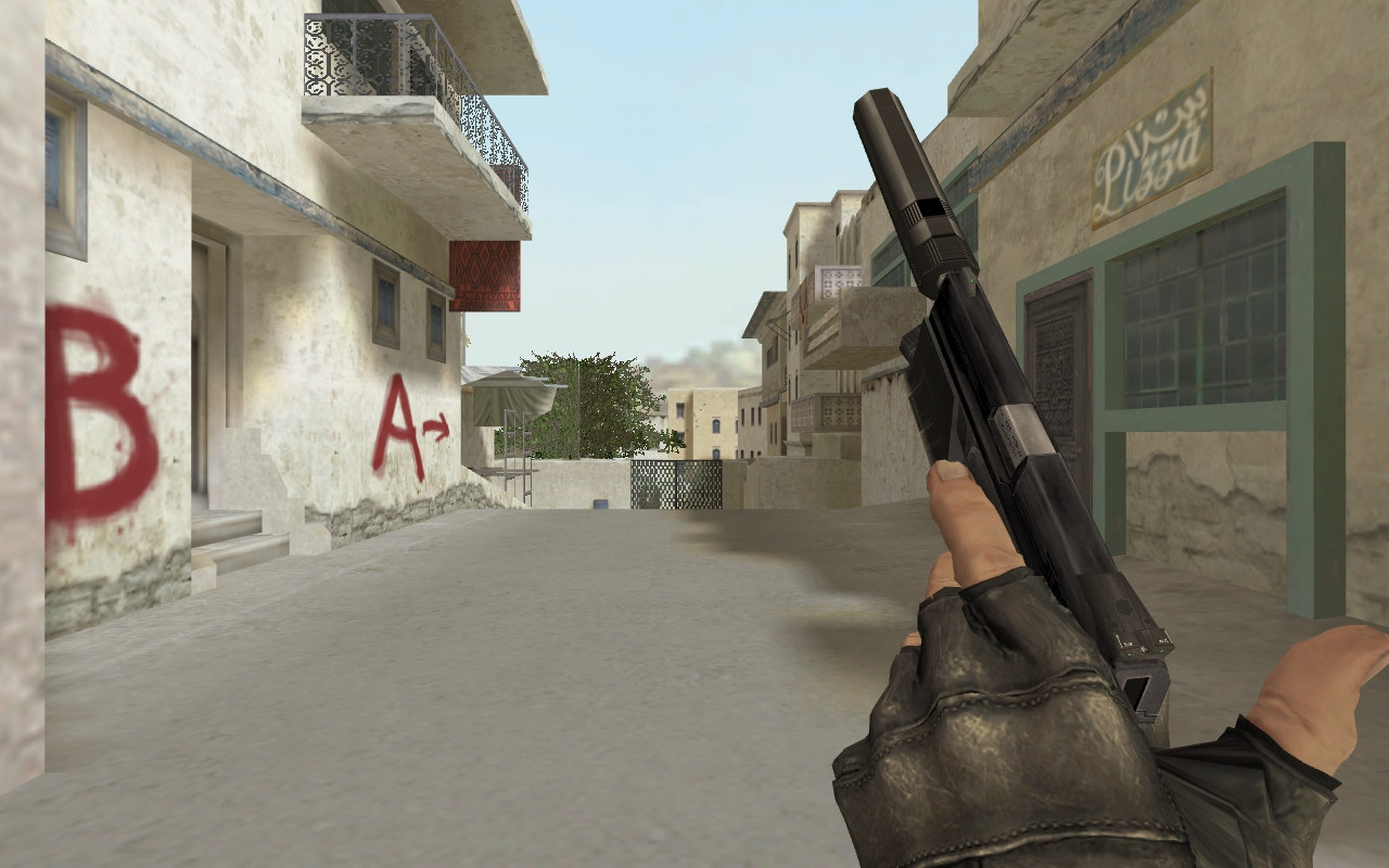 CS beta USP with CS:GO Animations Mod for Counter-Strike 1.6 | CS1.6 Mods