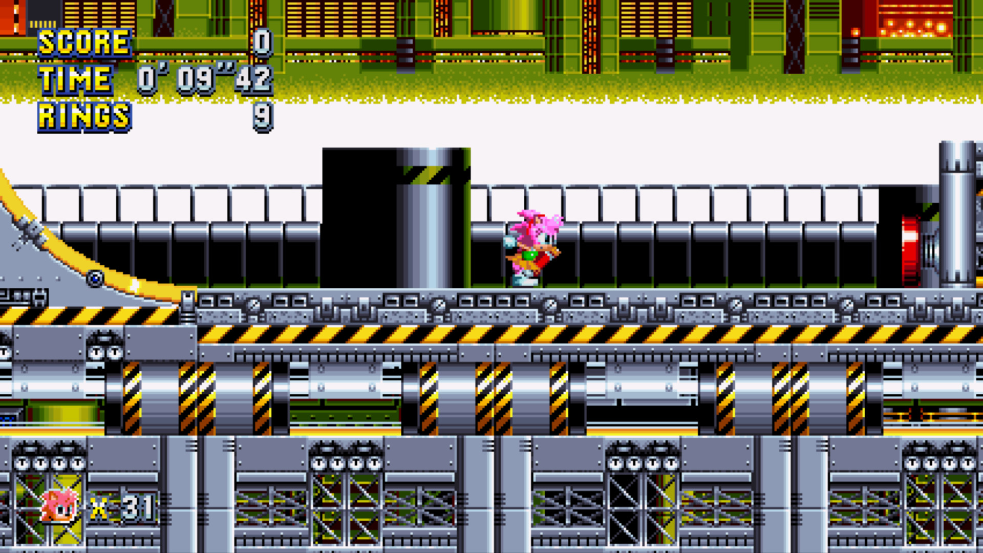 Amy Rose For Plus V1.1 Mod for Sonic Mania | SM Mods