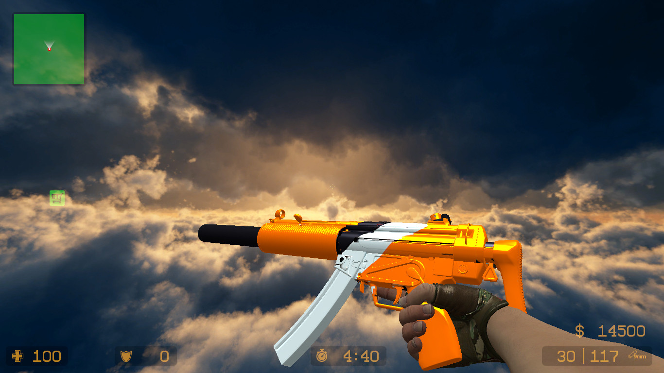 MP5-sd - ASIIMOV Mod for Counter-Strike: Source | CS:S Mods