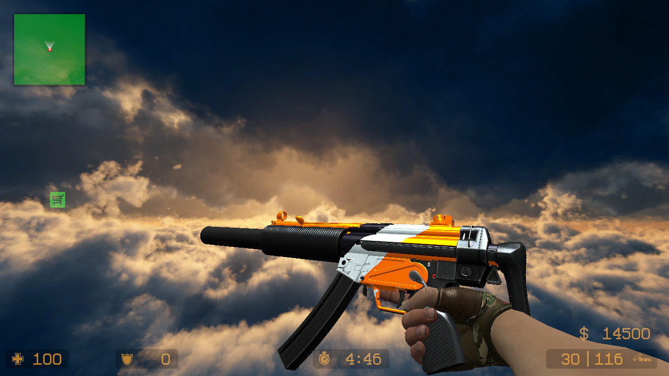 MP5-sd - ASIIMOV Mod for Counter-Strike: Source | CS:S Mods