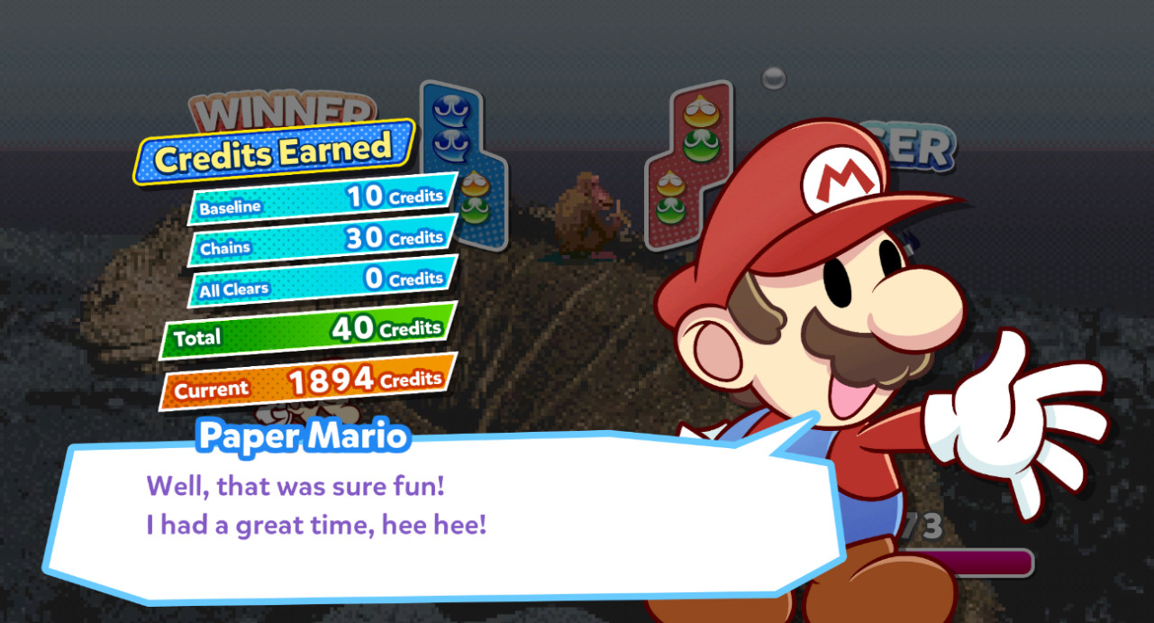 Paper Mario [Puyo Puyo Tetris] [Mods]