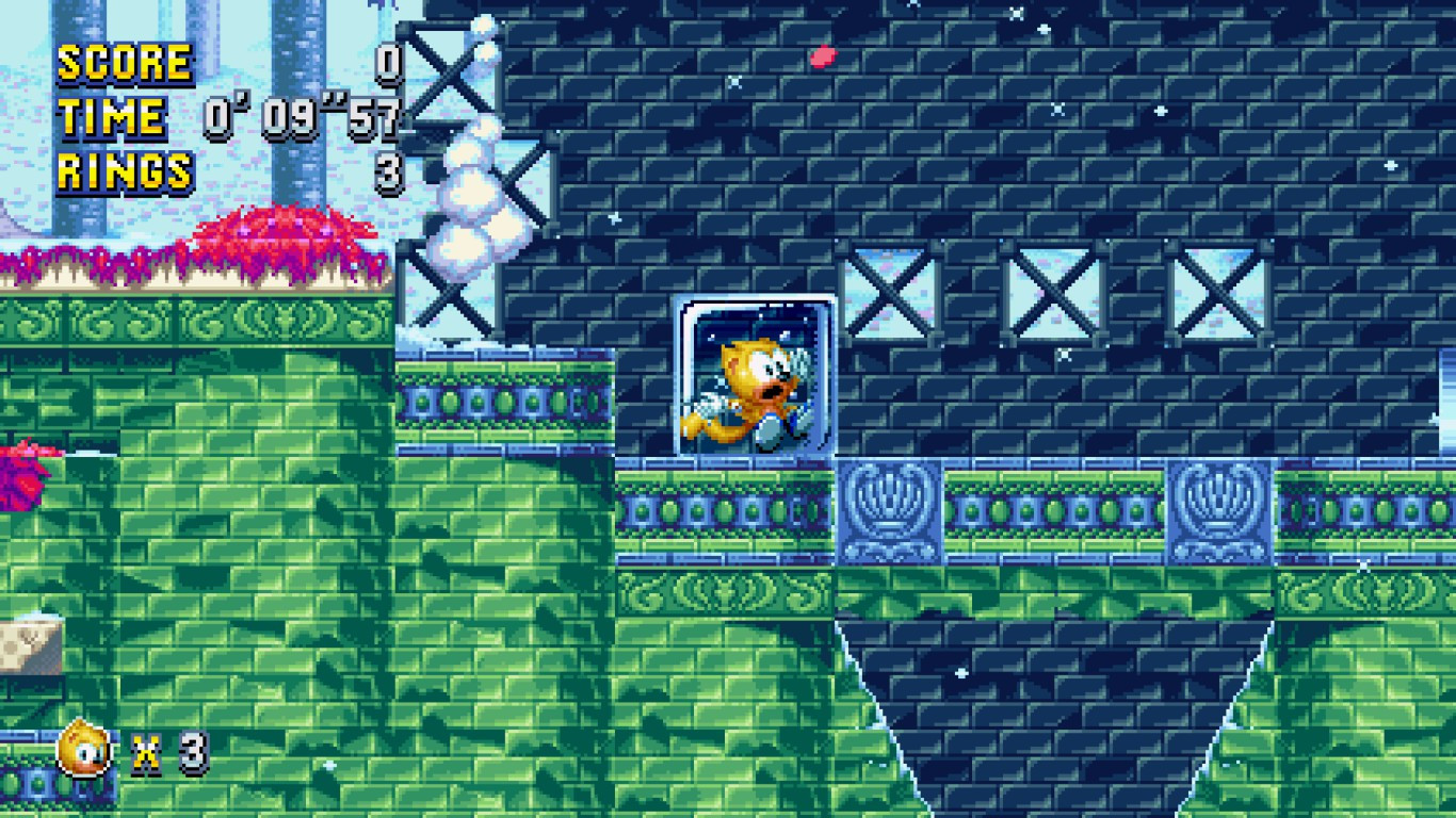 Sonic 3 Style Frozen [Sonic Mania] [Mods]
