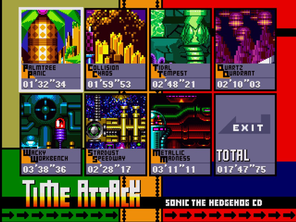 Improved Menus Mod for Sonic CD (2011) | SCD Mods