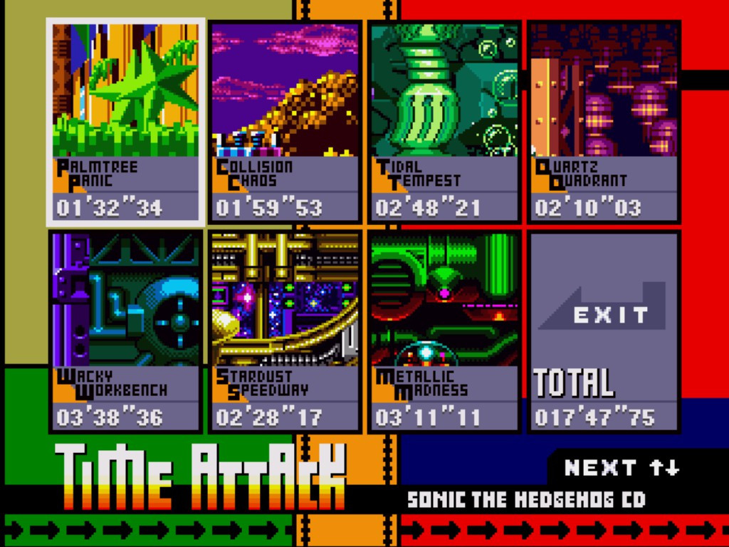 Improved Menus Mod for Sonic CD (2011) | SCD Mods
