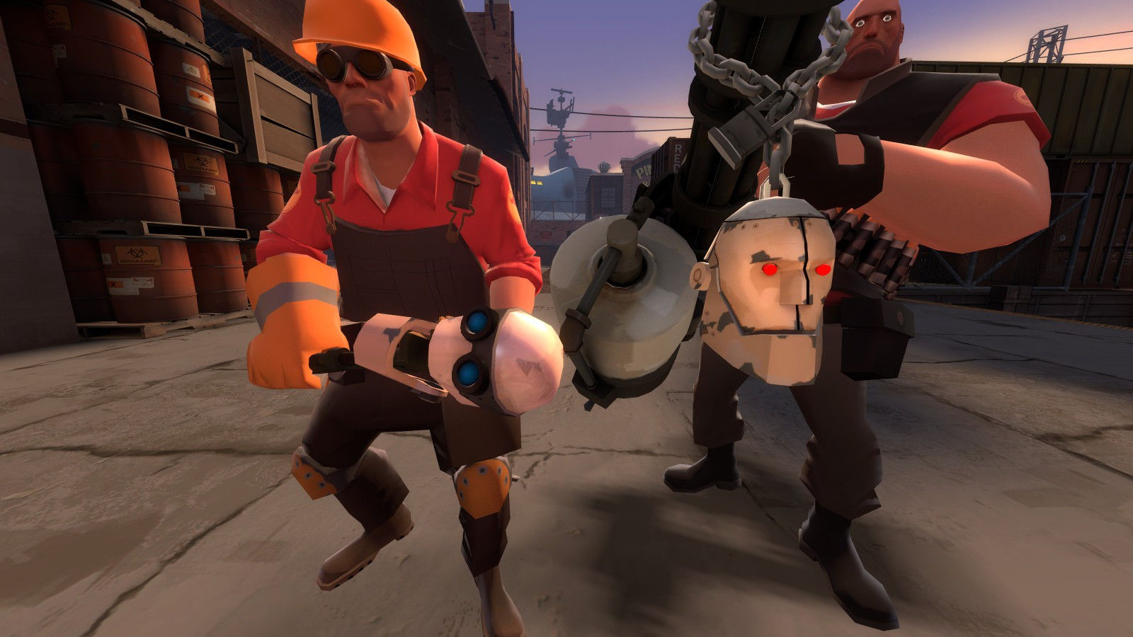 Skin-Colored Metal Robots Mod for Team Fortress 2 | TF2 Mods