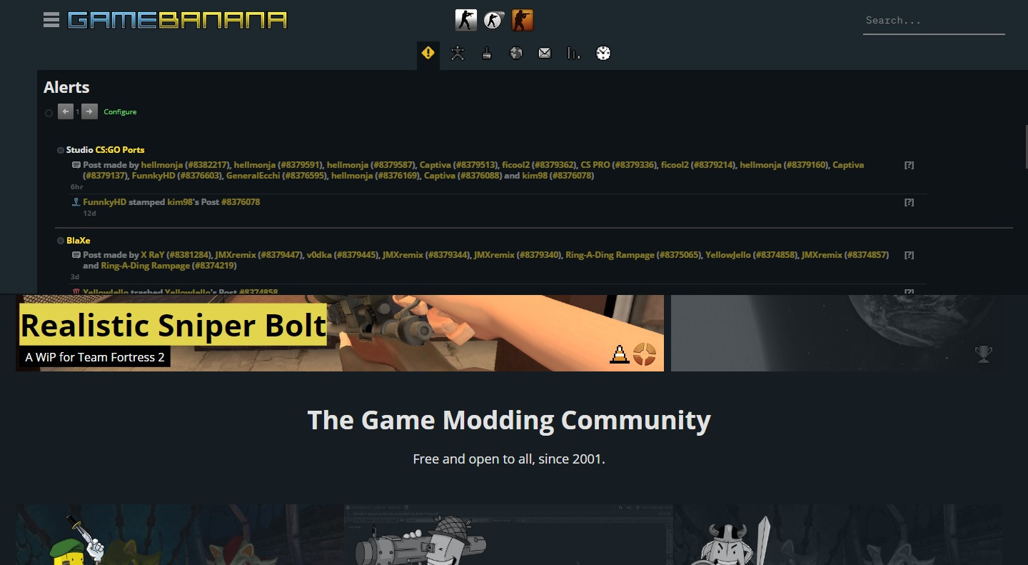 Gamebanana 2017 Uberstyle Mod for GameBanana | GB Mods