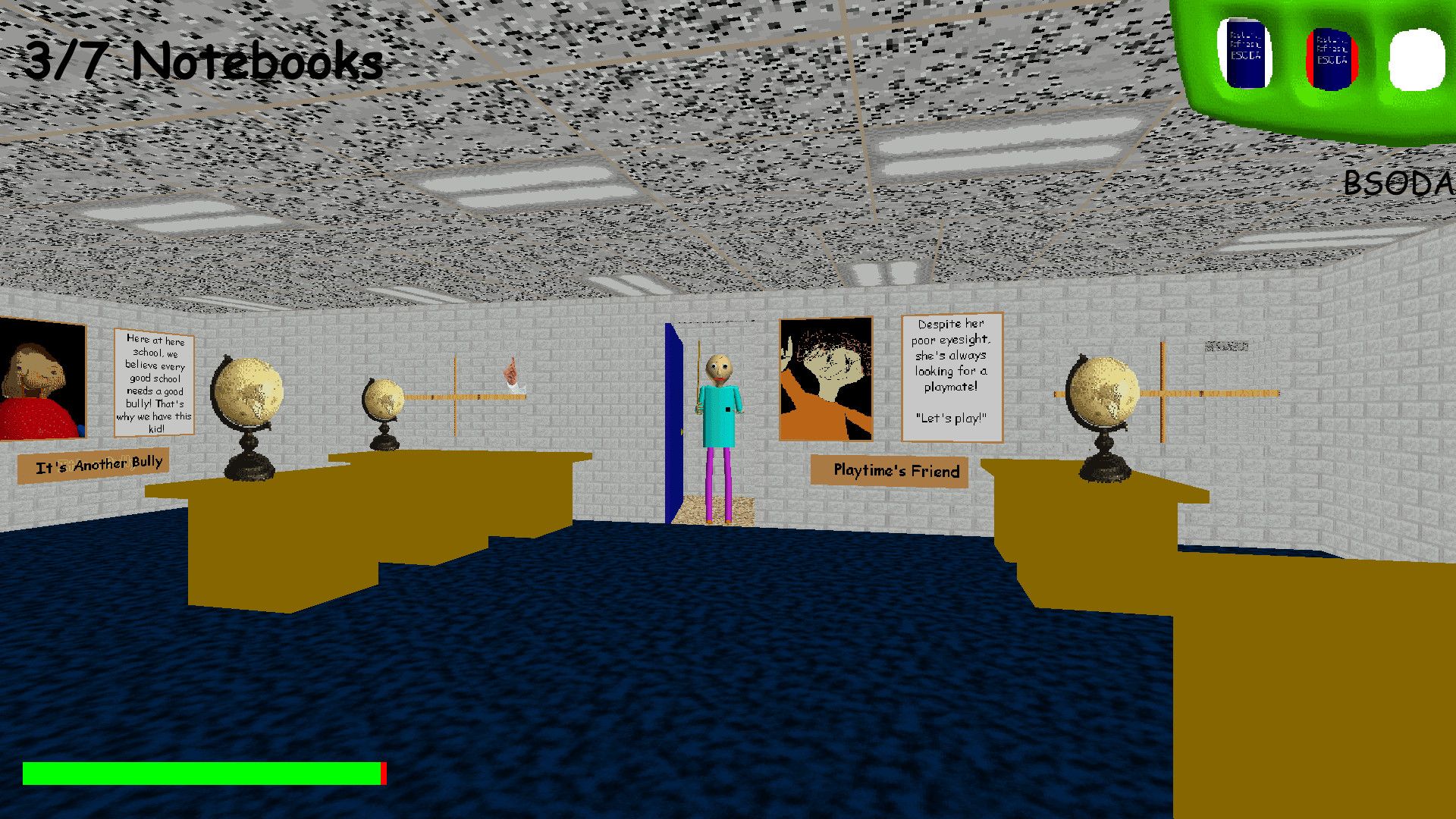 Baldi's Substitute teacher Mod for Baldi's Basics | Baldi Mods