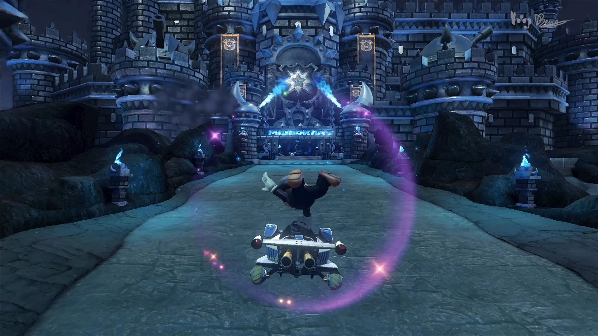 Mario Kart 8 Bowser Castle